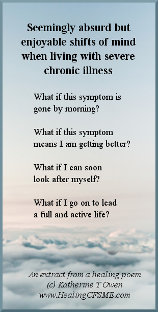 Healing Poems by a person with ME - Myalgic Encephalomyelitis